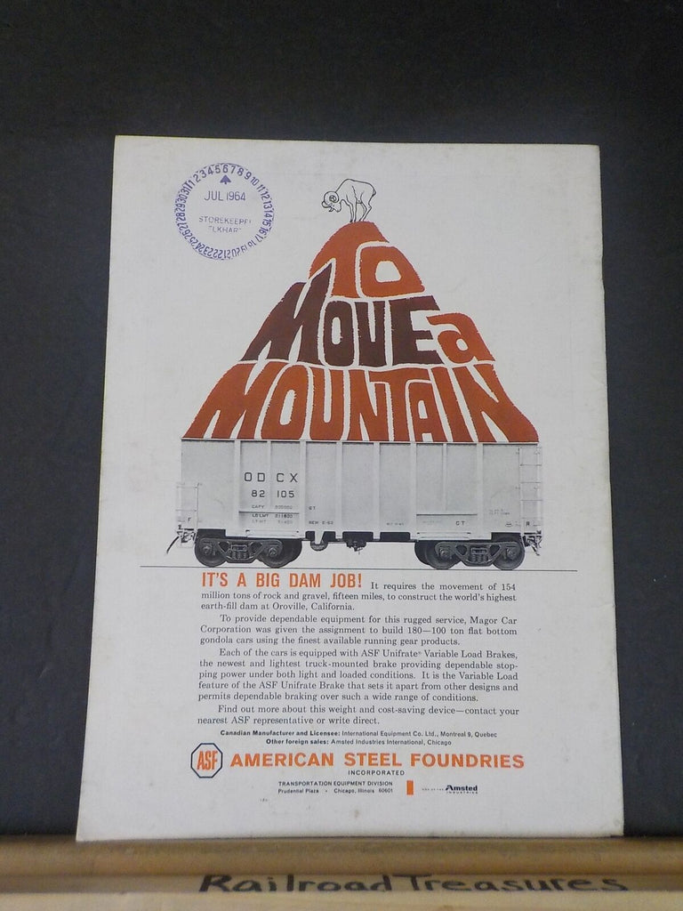 Railway Age 1964 July 6 Weekly System dialing How to evaluate transit ...