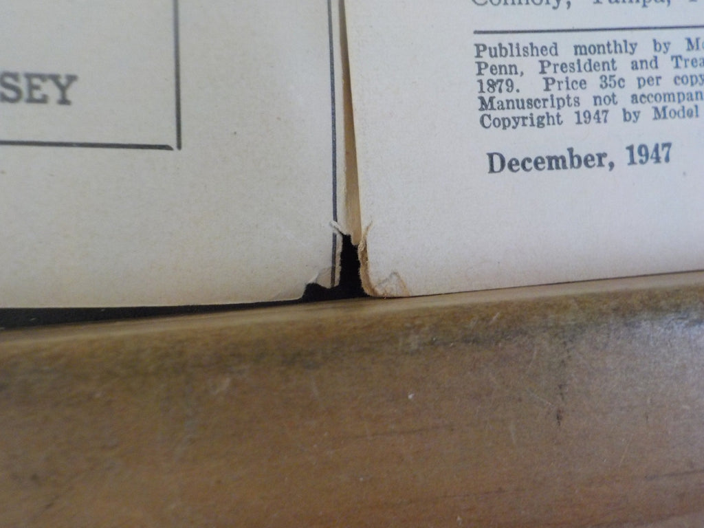 Model Craftsman RMC 1947 December Realistic arch bridge NH Tank car ...