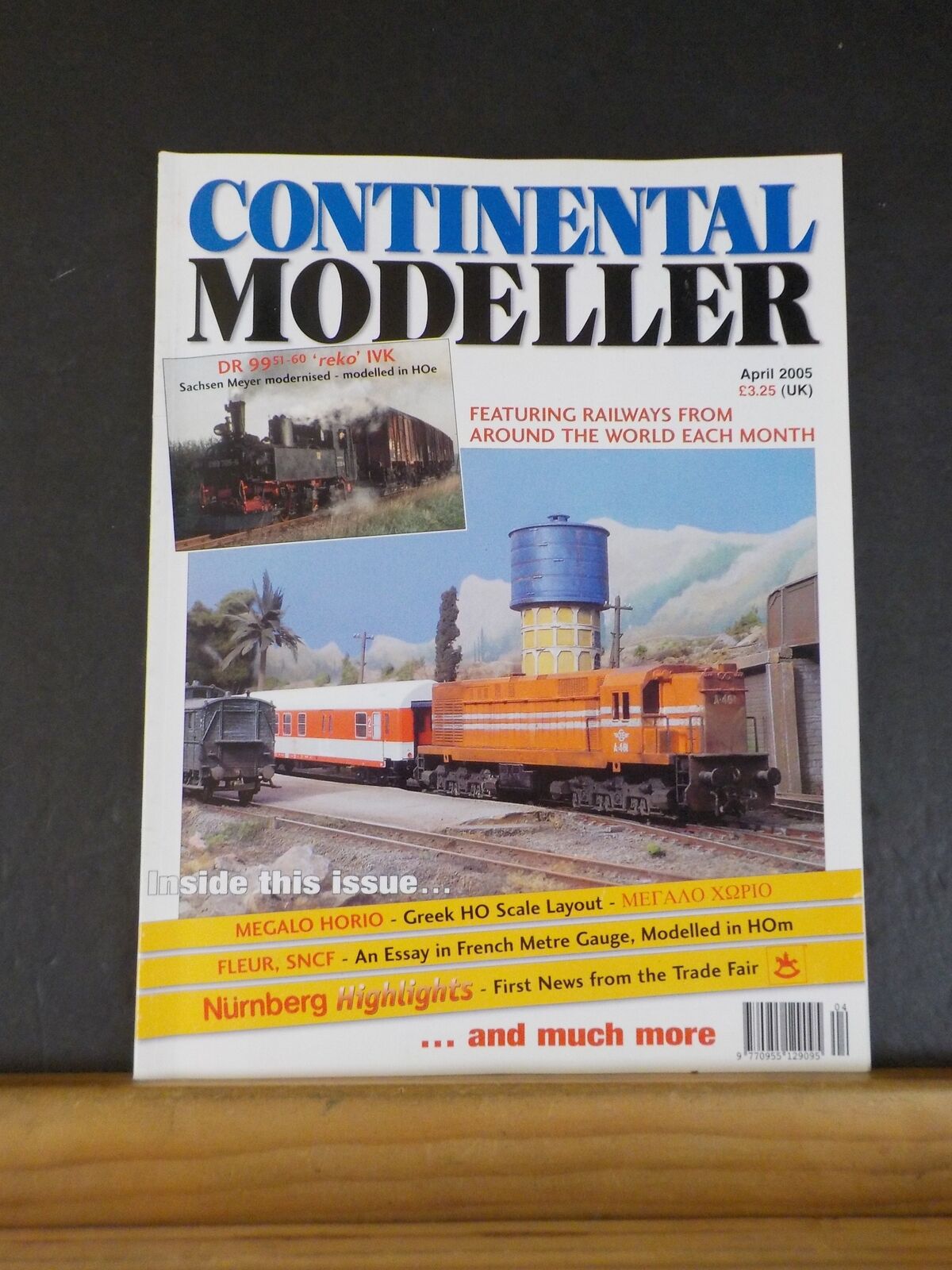 Continental Modeller 2005 April V 27 #4 Megalo Horio Greek HO scale Fl ...