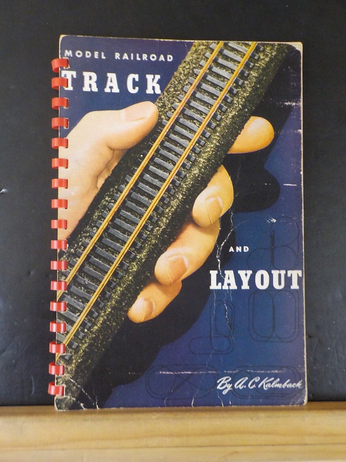 Model Railroad Track and Layout by Kalmbach 1950 Spiral Bound ...