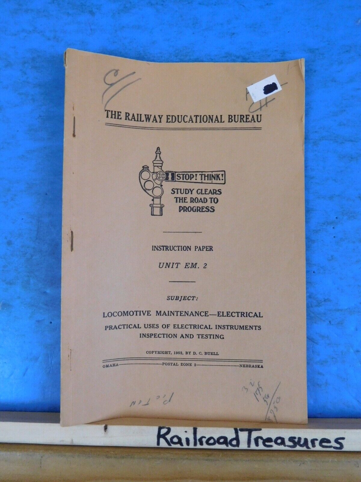 The Railway Educational Bureau Locomotive Maintenance Electrical Unit ...