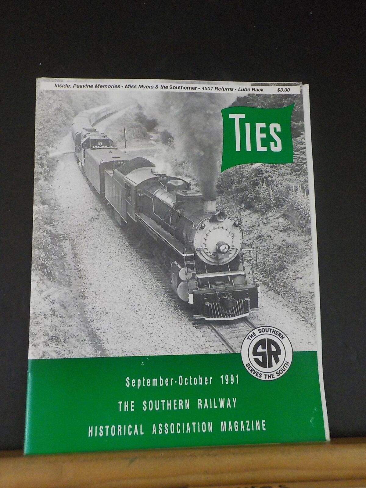 Ties Magazine Southern Railway Historical Assn 1991 September October ...