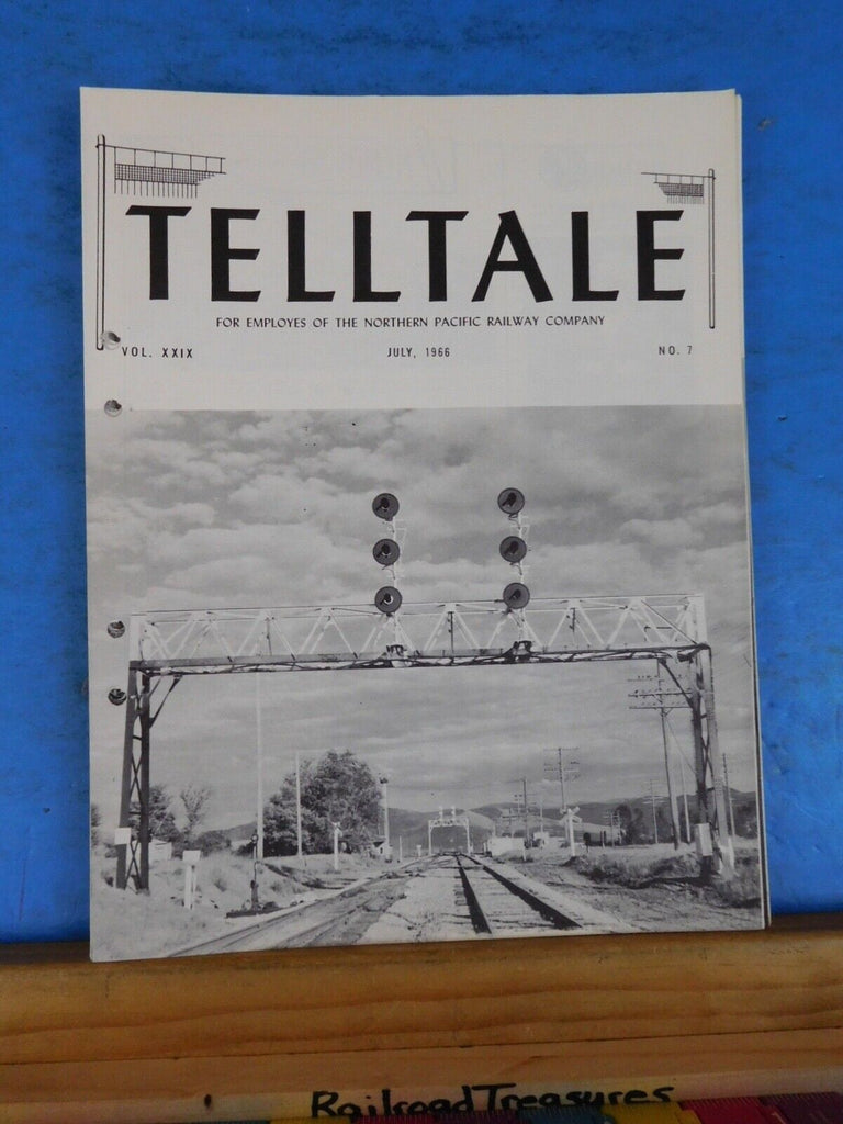 Tell Tale 1966 July Northern Pacific Employee Magazine Telltale ...