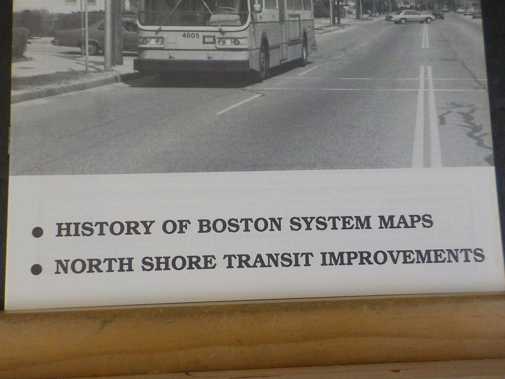 Rollsign Magazine of New England Transit News 1993 March April Boston ...