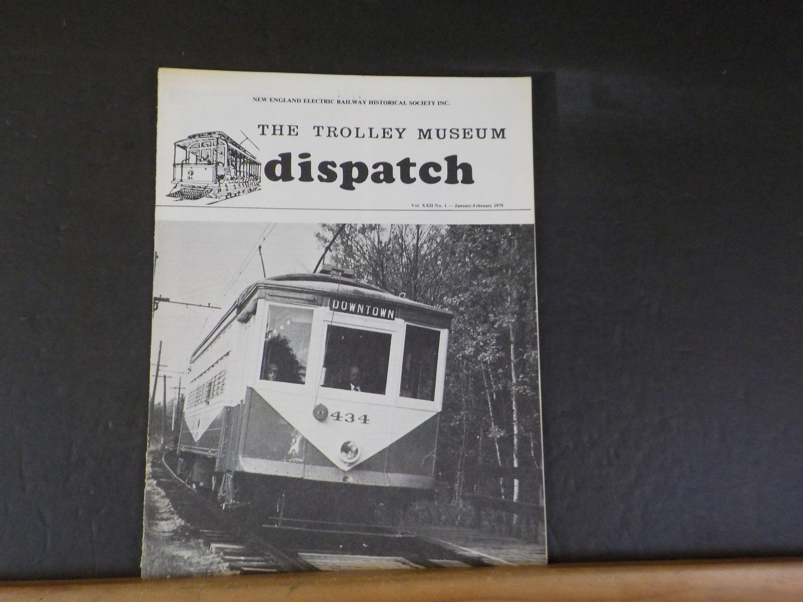 Trolley Museum Dispatch 1979 January-February Vol XXII No 1 Seashore N ...