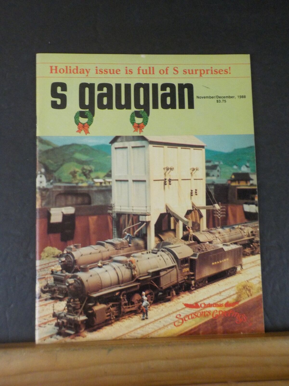 S Gaugian 1988 November December Famous Barr S Train Layout Coal Mines ...