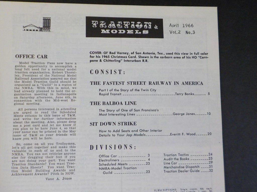 Traction & Models 1966 April San Francisco Twin Cities Rapid Transit I ...
