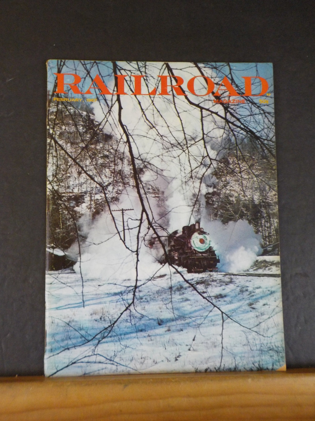 Railroad Magazine 1967 February Steam Turbine Locomotives Fiction ...