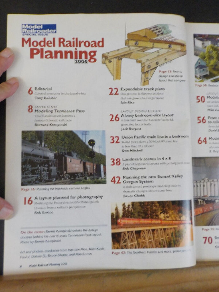 Model Railroad Planning 2006 Modeling Tennessee Pass Dream Basements M ...