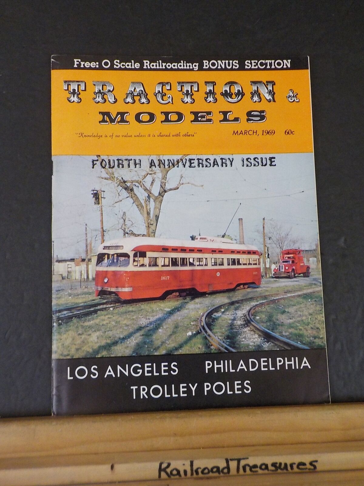Traction & Models 1969 March Los Angeles Philadelphia Trolley Poles CP ...