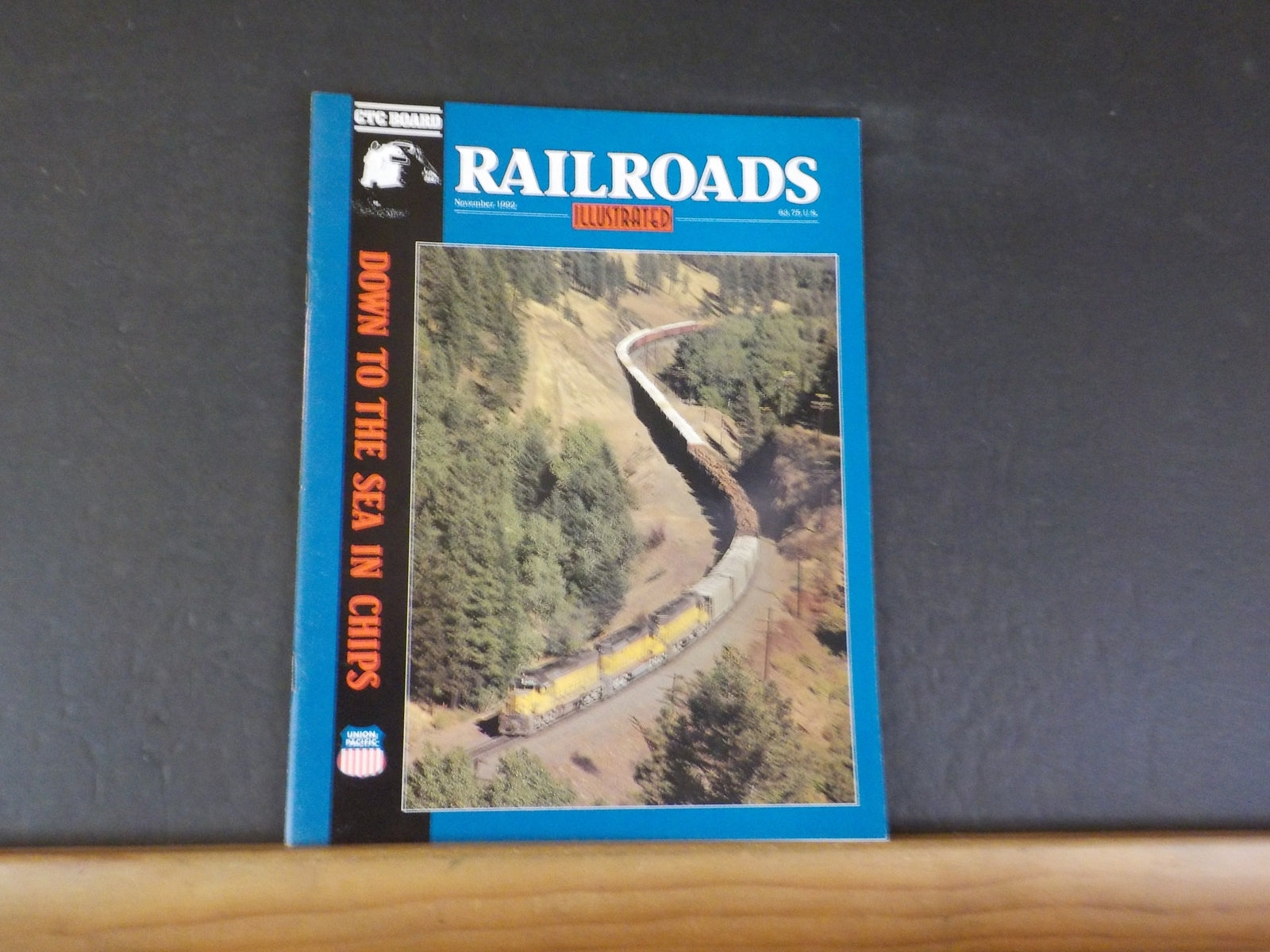 CTC Board Railroads Illustrated #185 November 1992 Railroad News Photo ...