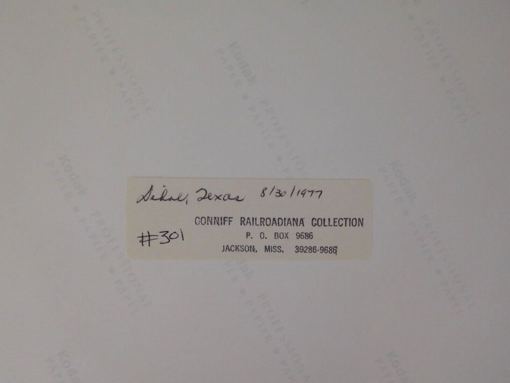 Photo Texas South-Eastern Railroad Locomotive #301 side view 8 X 10 Co ...