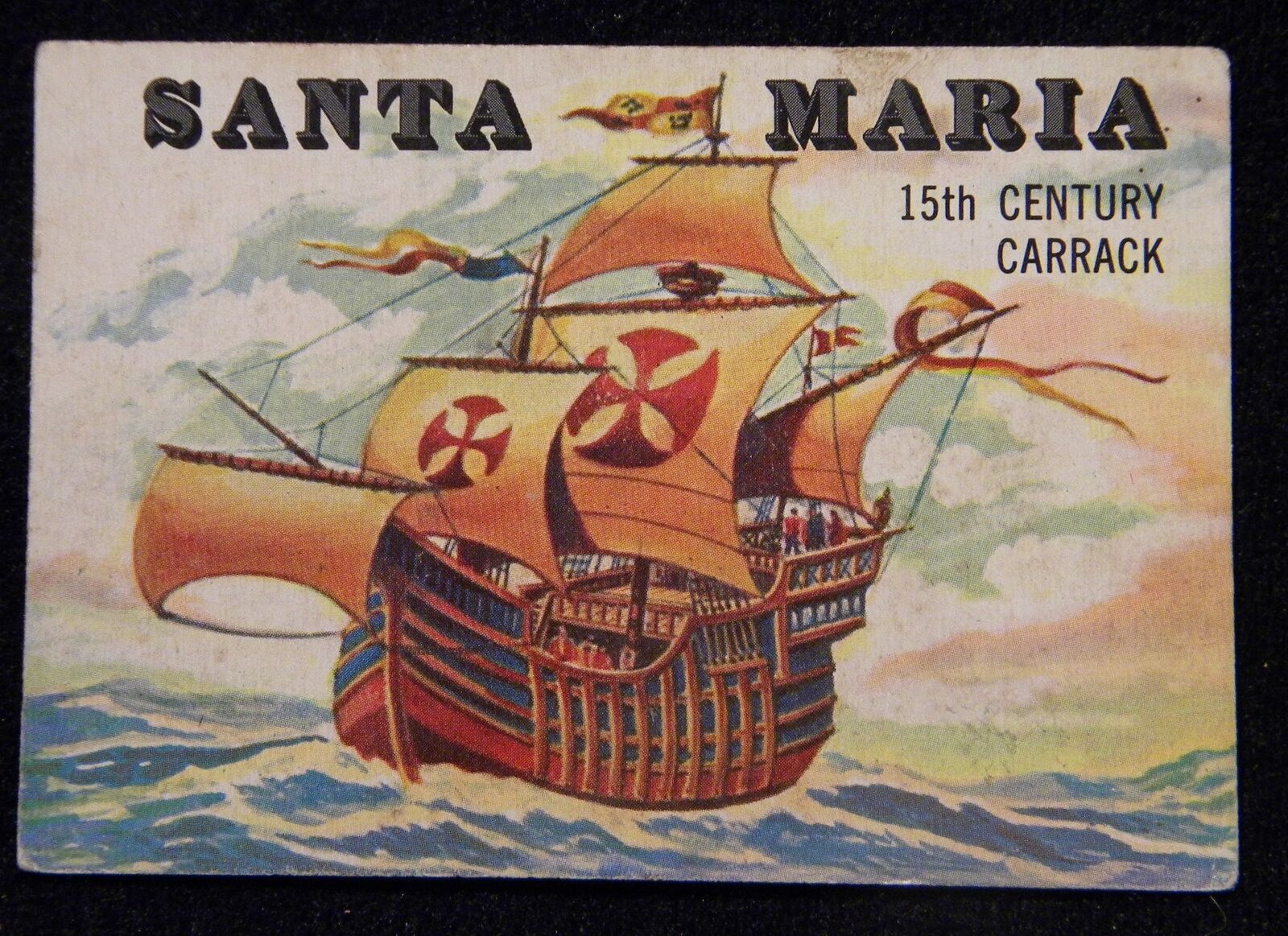 TCG Trading Card 137 Santa Maria 15th Century Carrack – RailroadTreasures