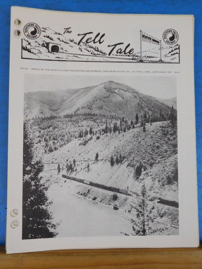 Tell Tale 1957 September Northern Pacific Employee Magazine Telltale ...