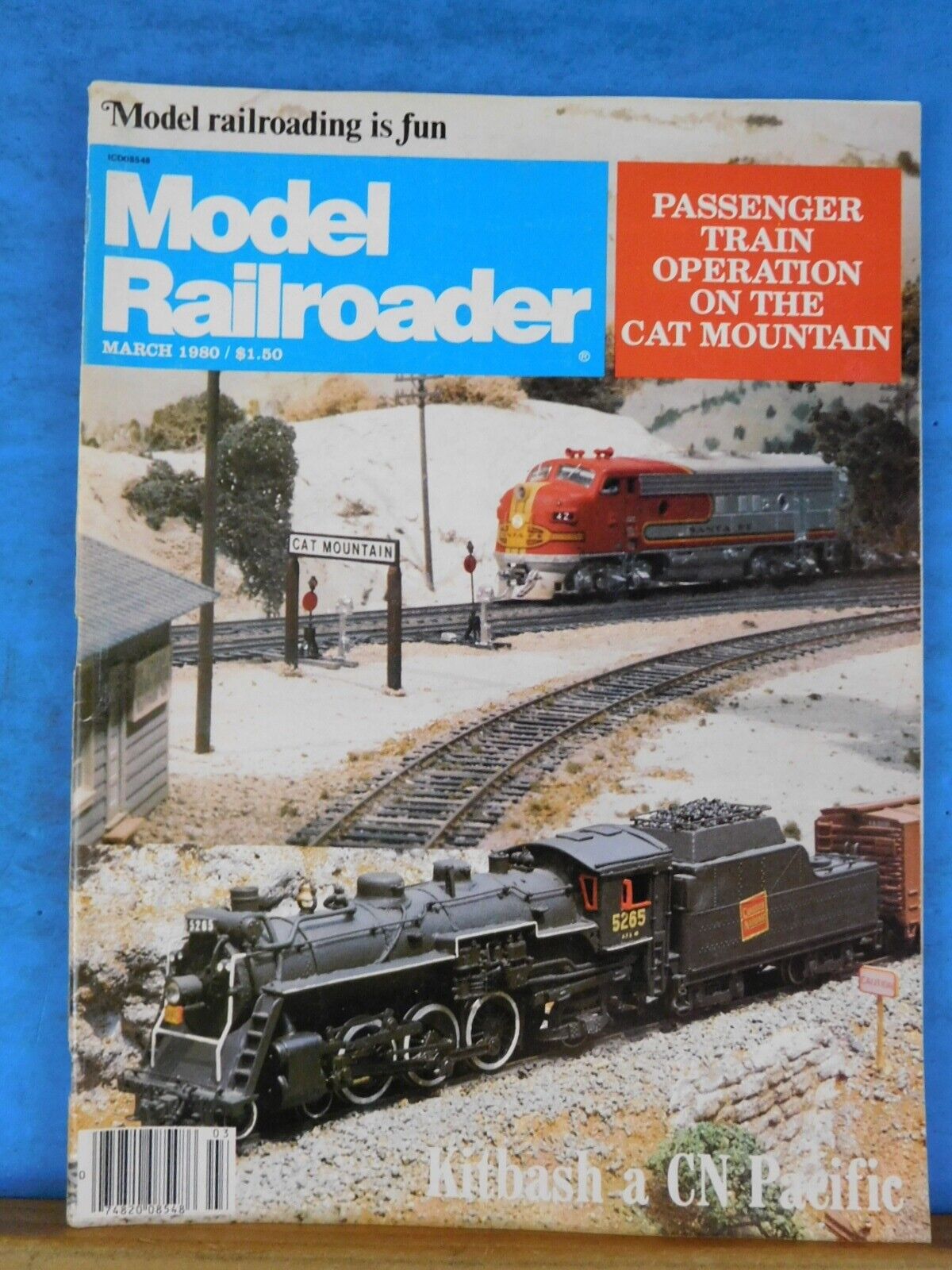 Model Railroader Magazine 1980 March Passenger Train operation on the ...