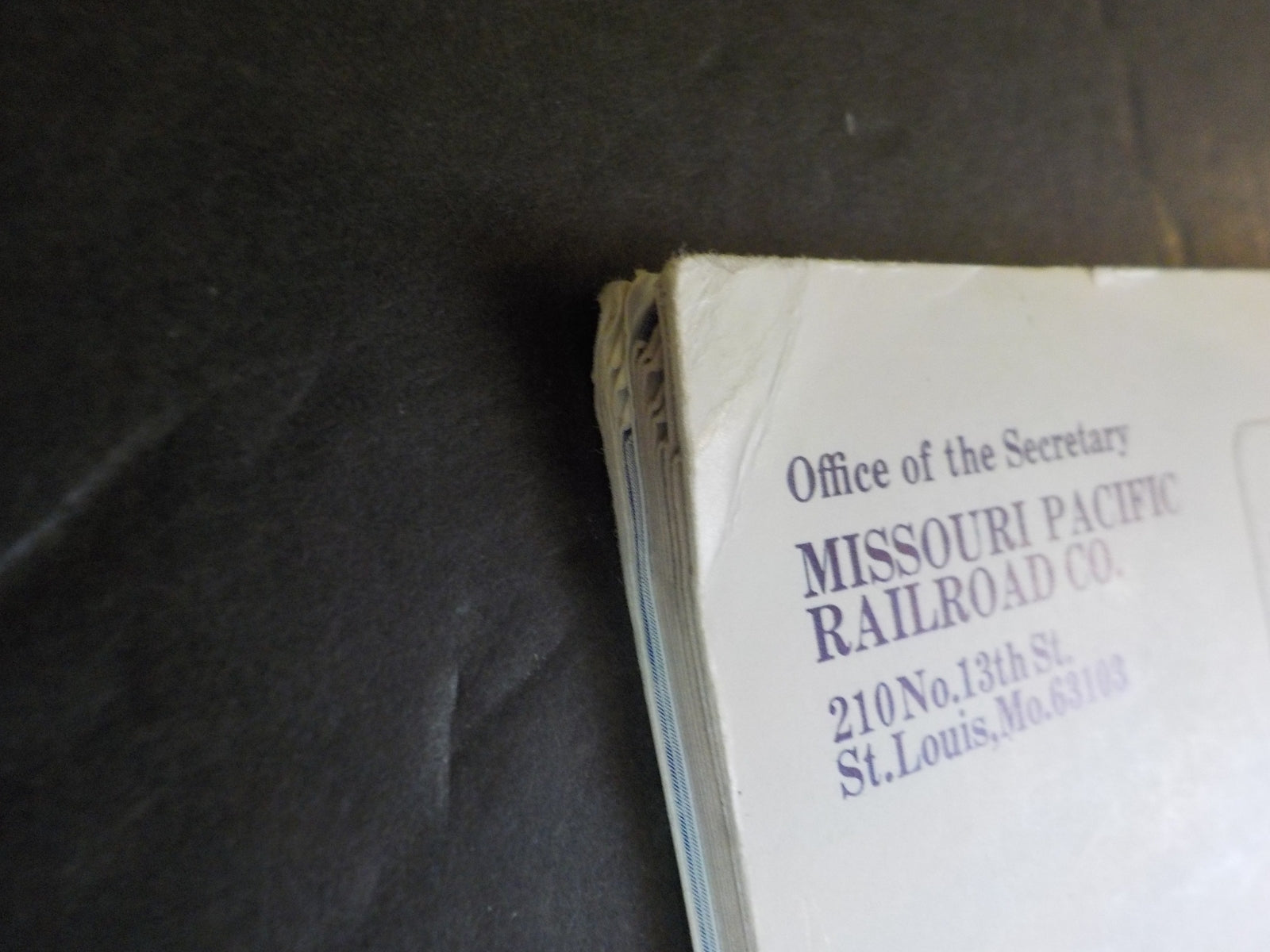 Missouri Pacific Railroad Annual Report 1975 TCS Intermodal Operations ...