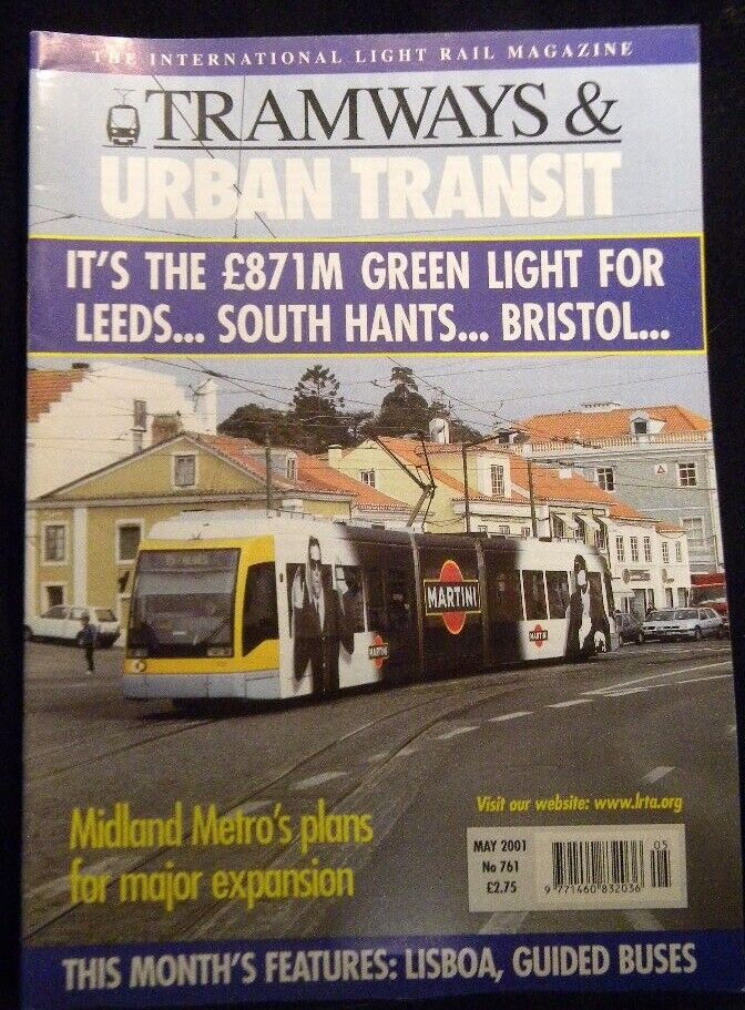 Tramways & Urban Transit 2001 May International Light Rail Magazine ...