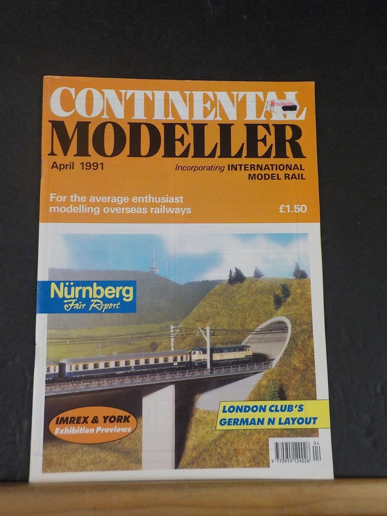 Continental Modeller 1991 April Modelling overseas railways ...