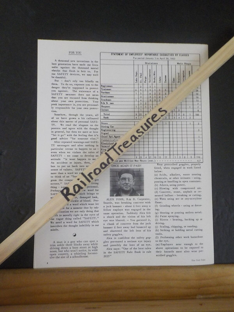 Tell Tale 1953 May Northern Pacific Employee Magazine – RailroadTreasures