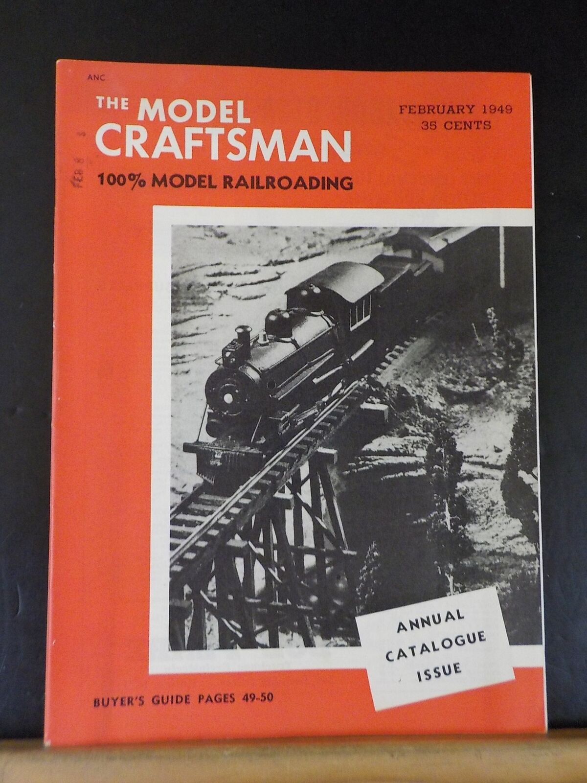 Model Craftsman RMC 1949 February Building an American Locomotive ...