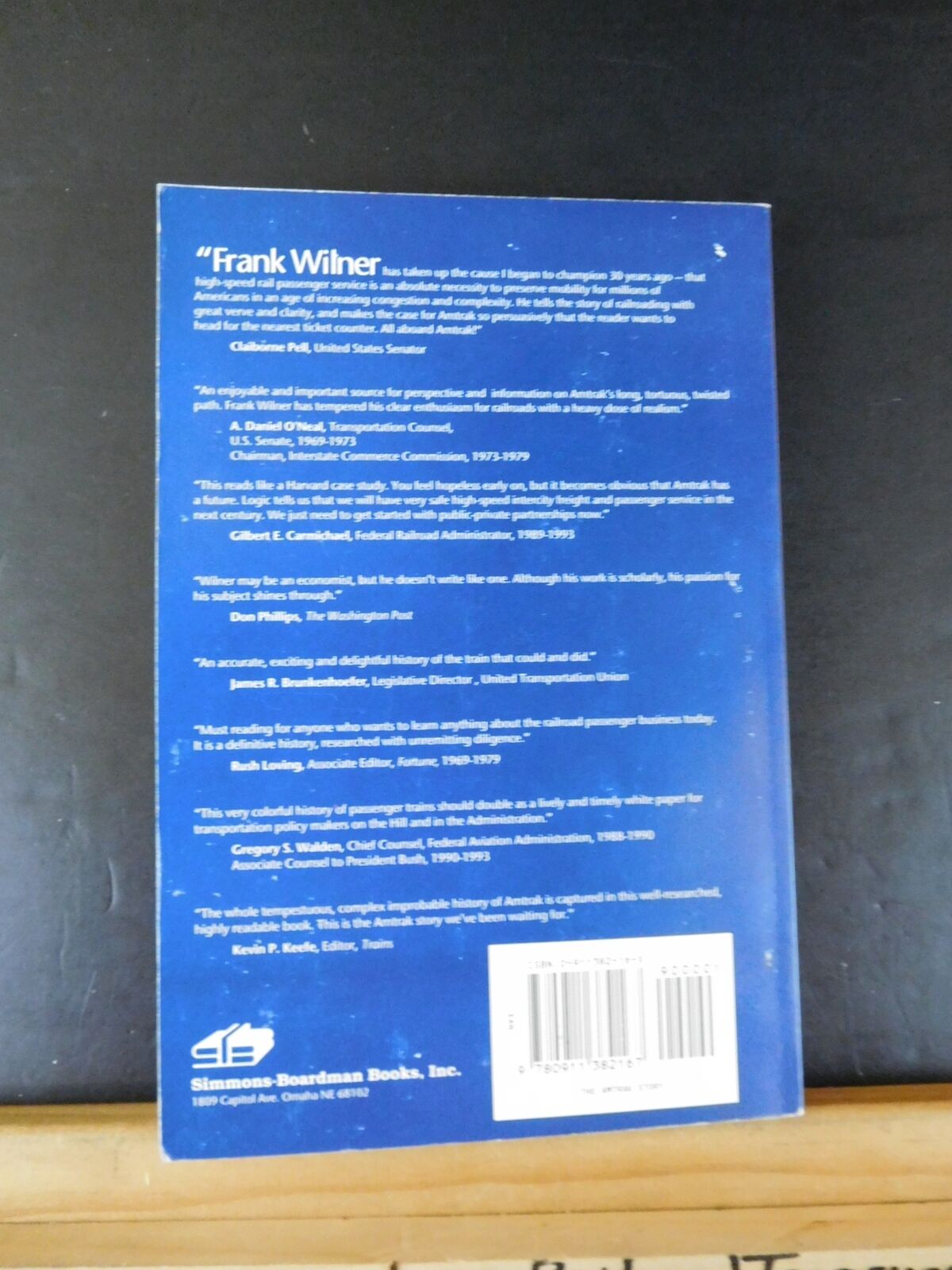 Amtrak Story by Frank N. Wilner 158 pgs Soft Cover – RailroadTreasures