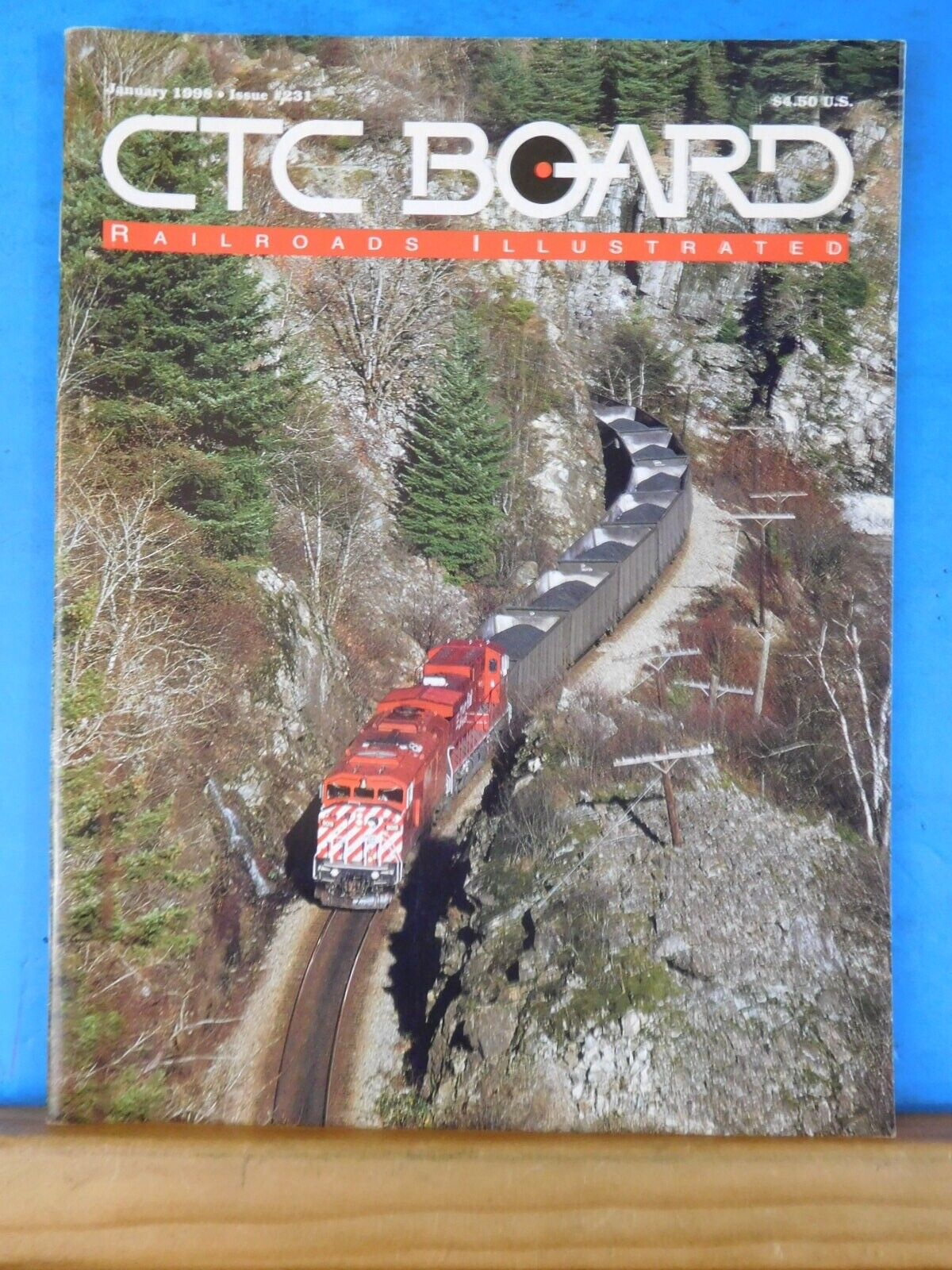CTC Board Railroads Illustrated #231 Jan 1998 Railroad News Photos Sec ...
