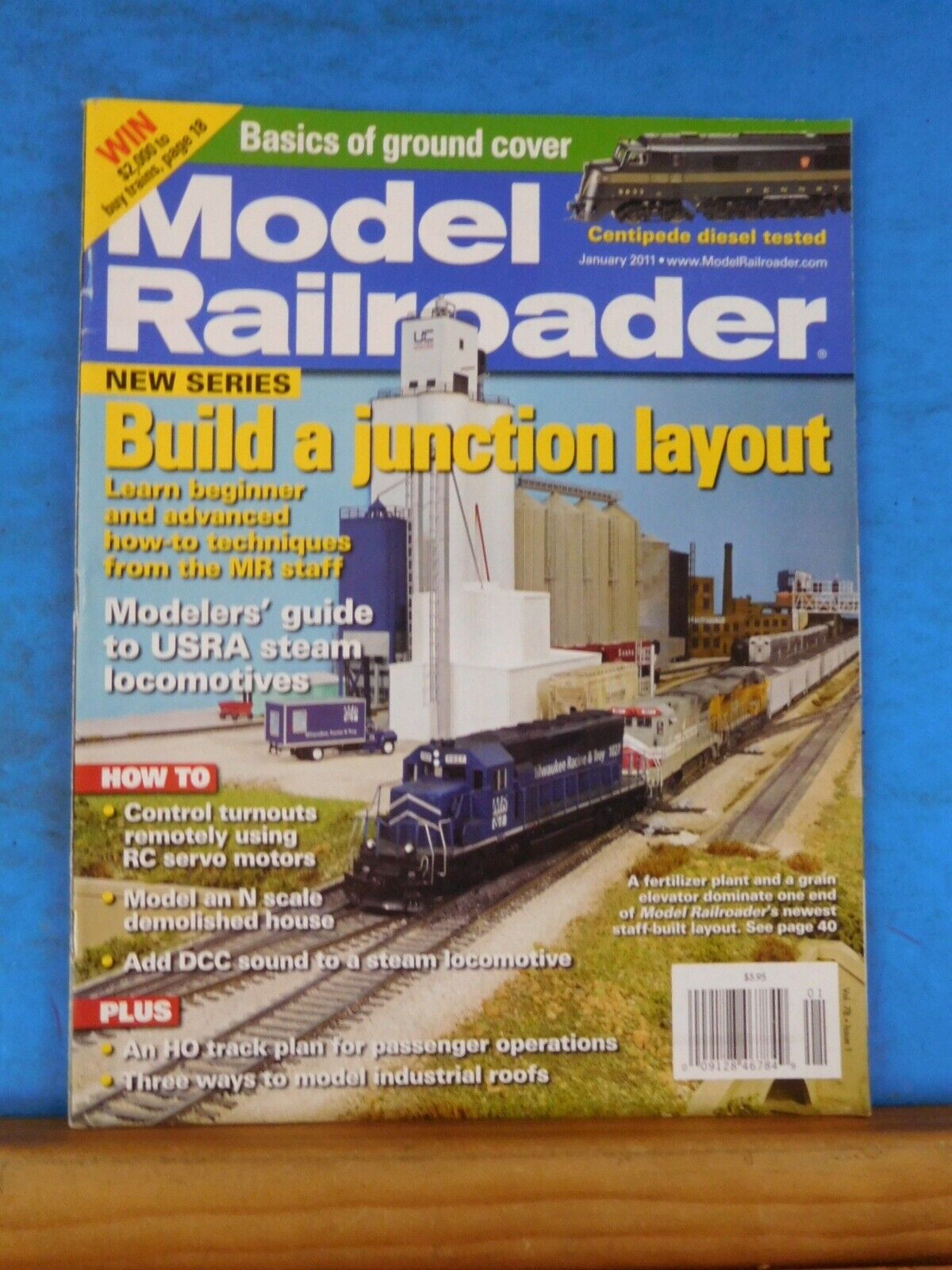 Model Railroader Magazine 2011 January Build a junction layout Control ...