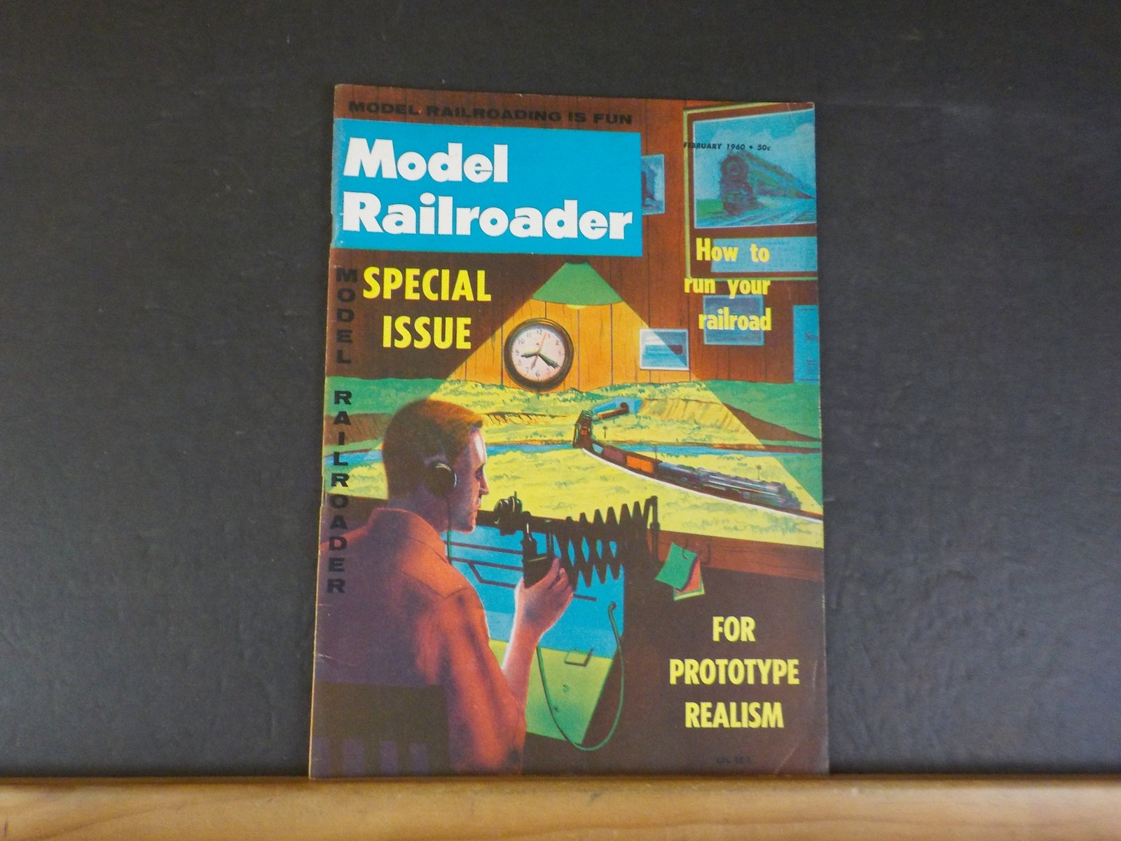 Model Railroader Magazine 1960 February Special issue for prototype re ...
