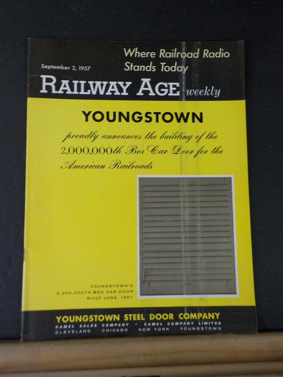 Railway Age 1957 September 2 WHere railroad radio stands today ...