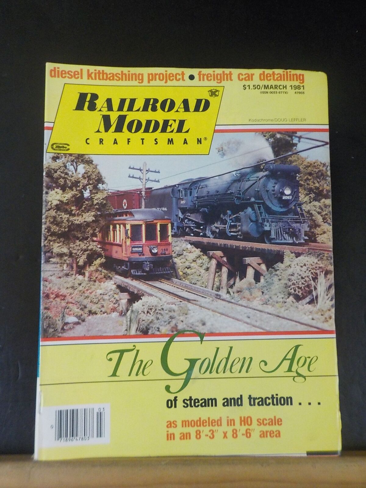 Railroad Model Craftsman Magazine 1981 March RMC Freight car detailing ...