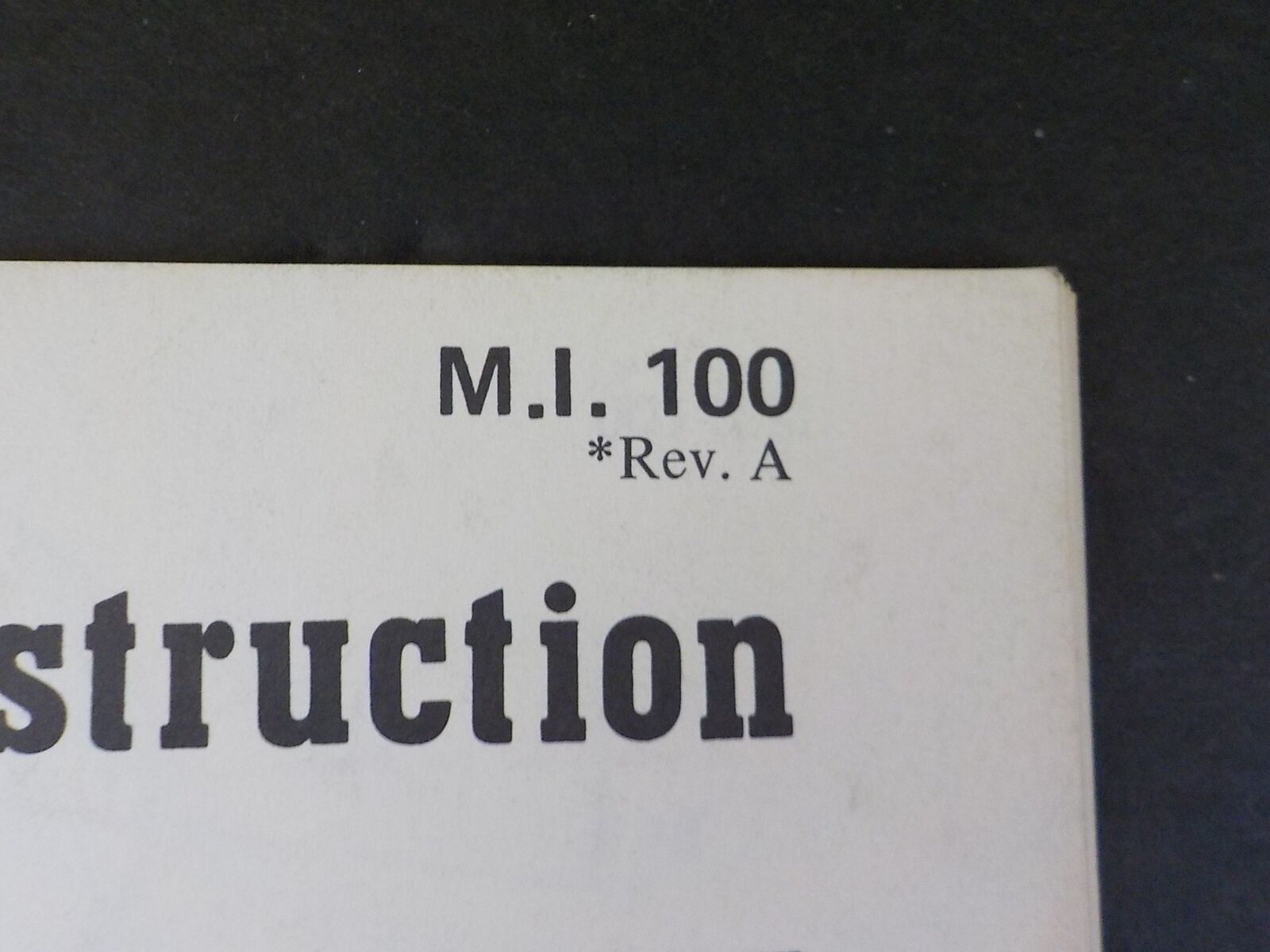 EMD Maintenance Instructions MI 100 Crankcase Main Bearing Steel Bore ...