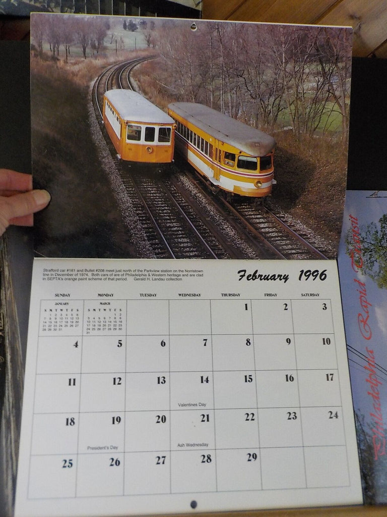 Calendar Lot (5) Philadelphia Rapid Transit Red Arrow Lines ...