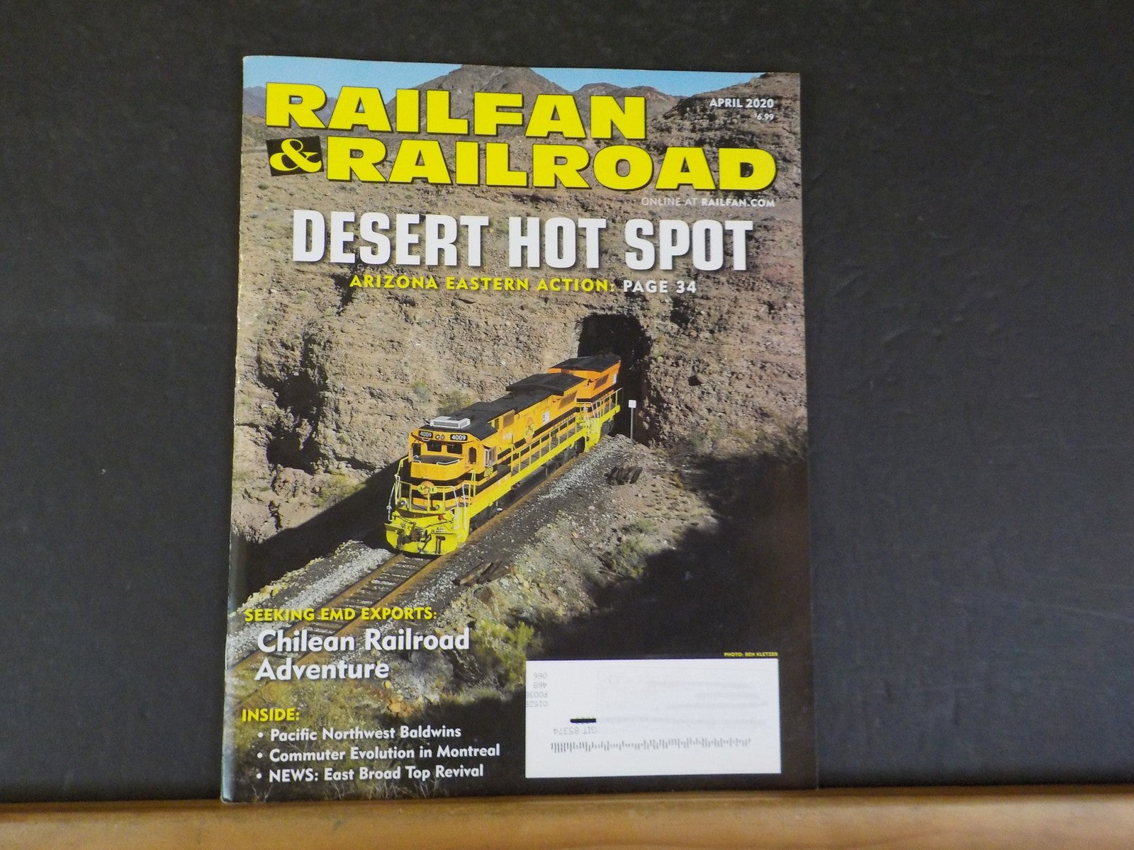 Railfan & Railroad Magazine 2020 April Desert Hot Spot Arizona Eastern ...