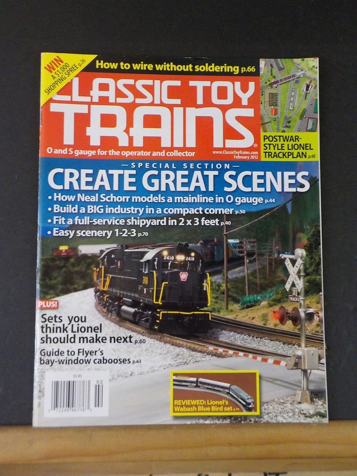 Classic Toy Trains 2012 February Create great scenes Flyers bay window ...