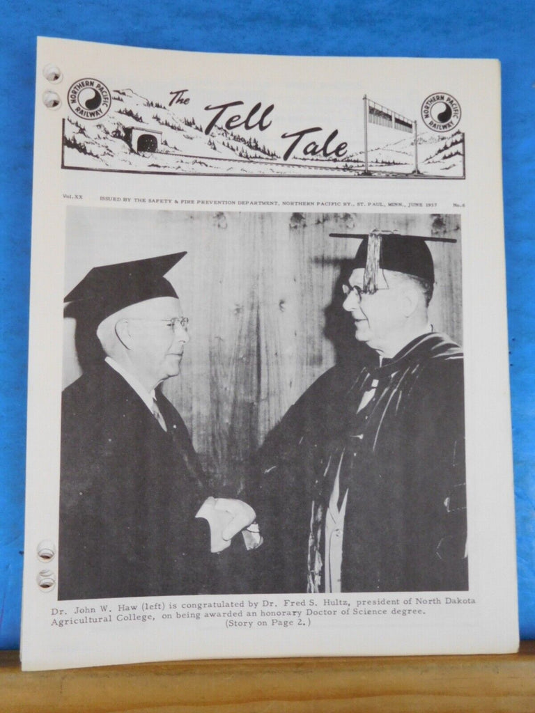 Tell Tale 1957 June Northern Pacific Employee Magazine Telltale ...