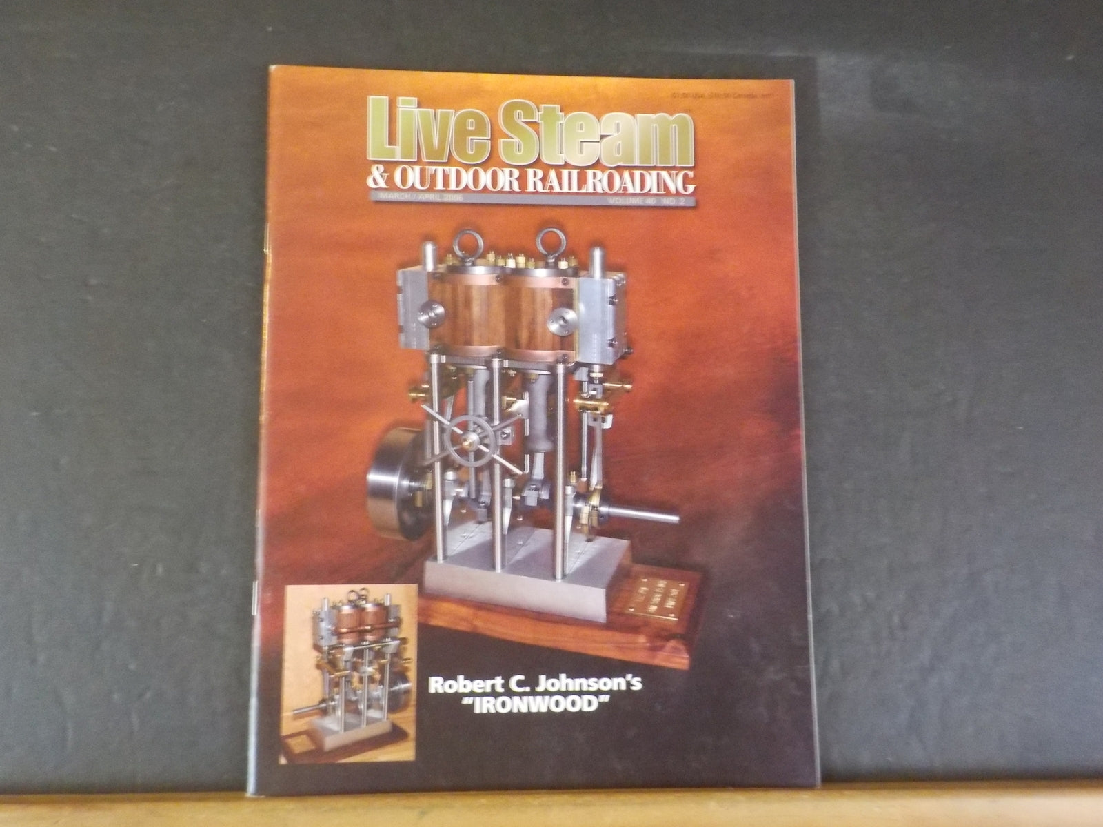 Live Steam Magazine 2006 March April & Outdoor Railroading Great Falls ...