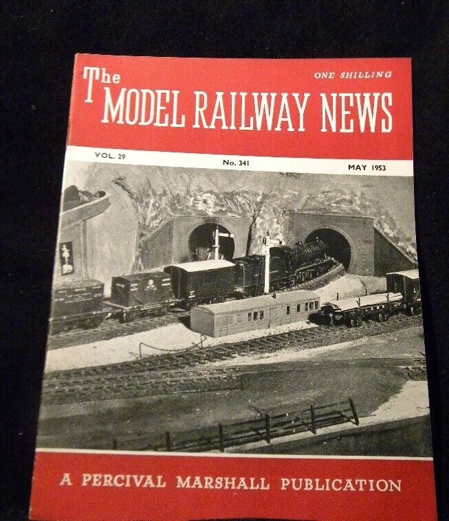 Model Railway News 1953 May GWR double slip composite coach 1909 ...