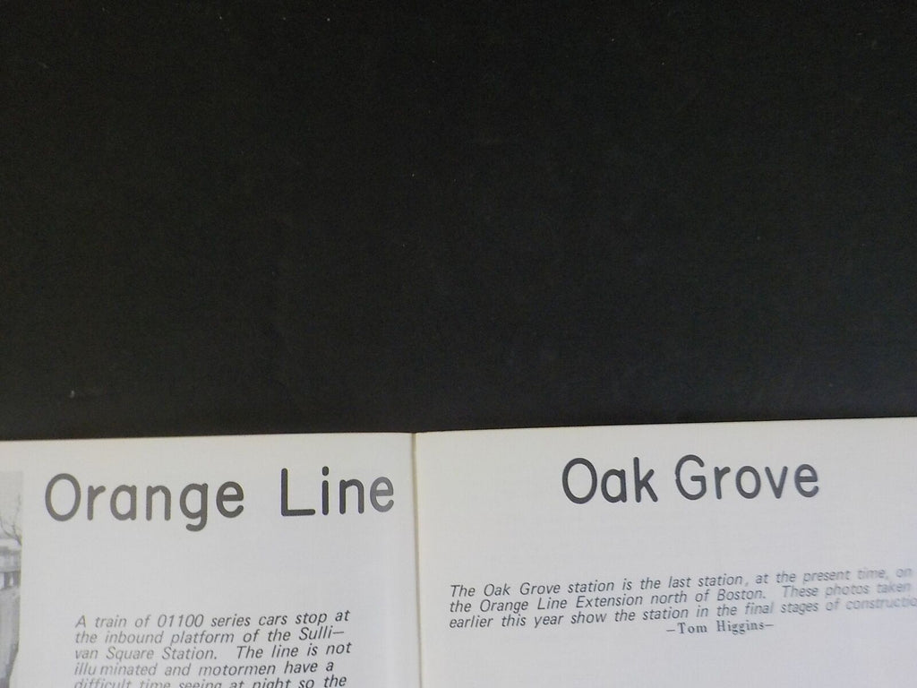 Rollsign Magazine of New England Transit News 1976 July August Boston ...