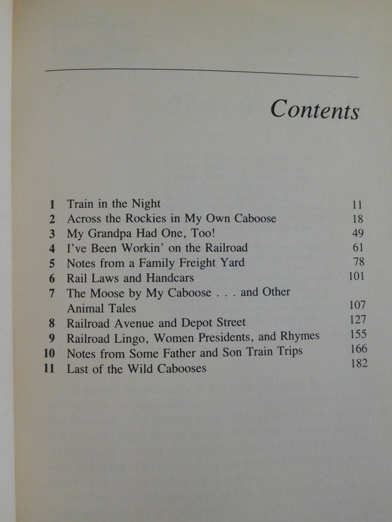 Off on a Wild Caboose Chase by Adolf Hungry Wolf True adventures Folkl ...