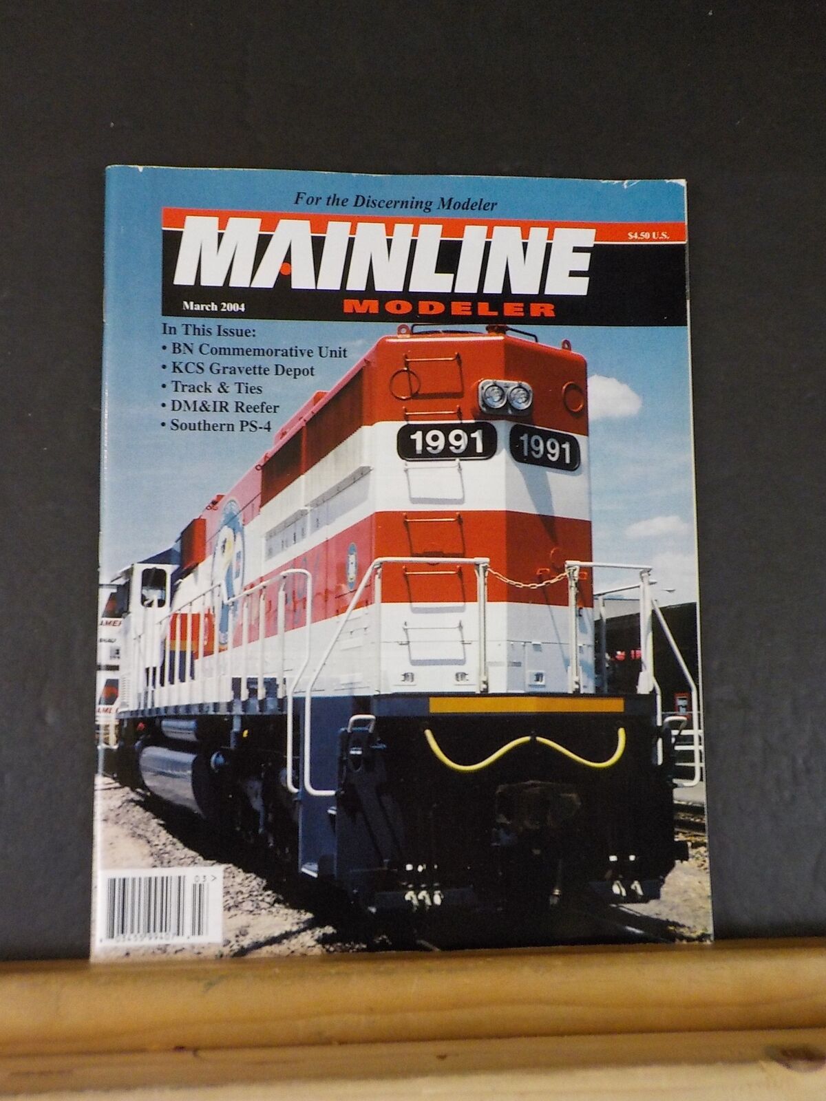 Mainline Modeler 2004 March DM&IR Reefer BN Commemorative paint scheme ...