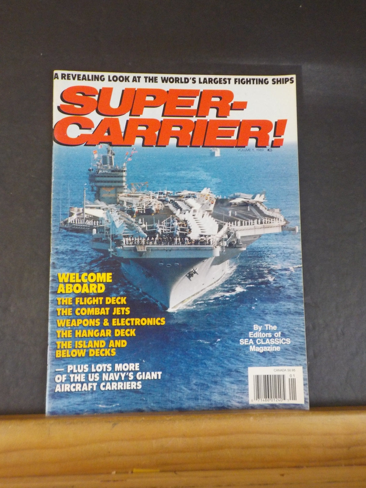 Super Carrier 1989 Vol 1 US Navy Giant aircraft carriers Largest Fight ...