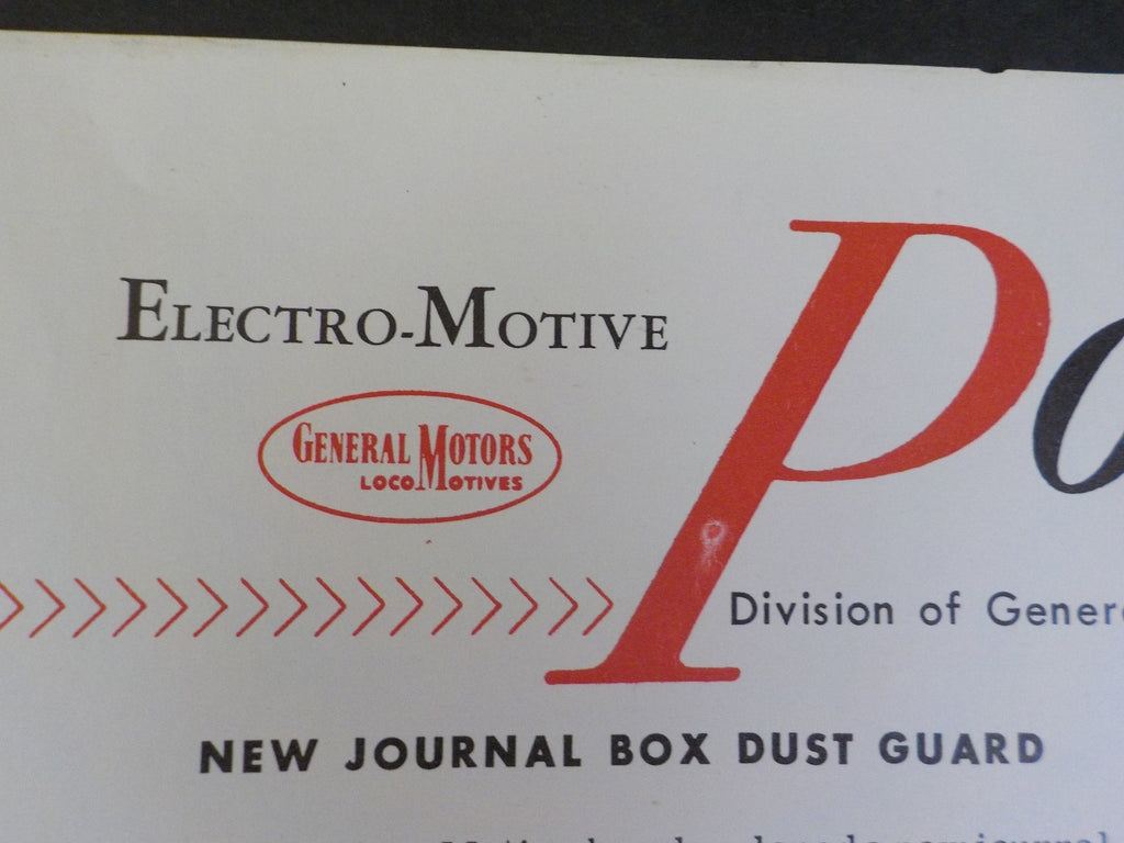 EMD Pointers 1959 January 12 New journal box dust guard – RailroadTreasures
