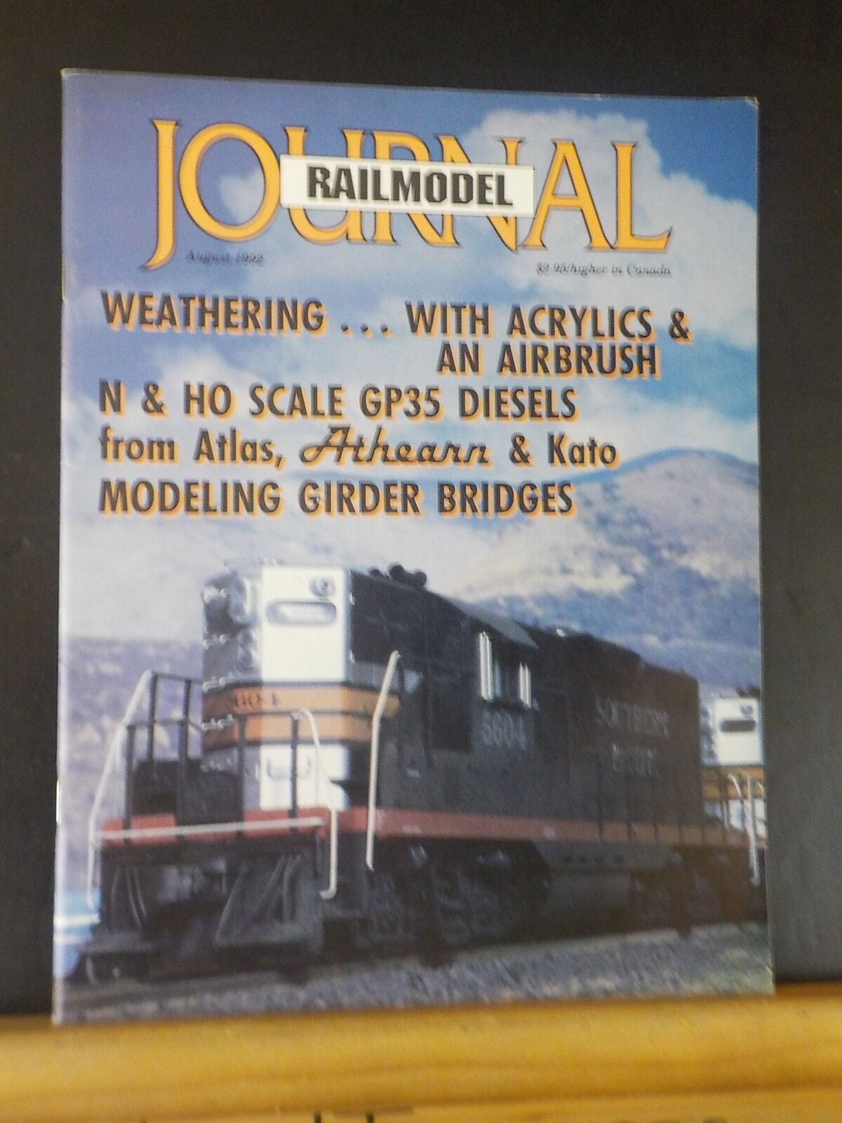 RailModel Journal 1992 August Weathering with acrylics & airbrush Gird ...