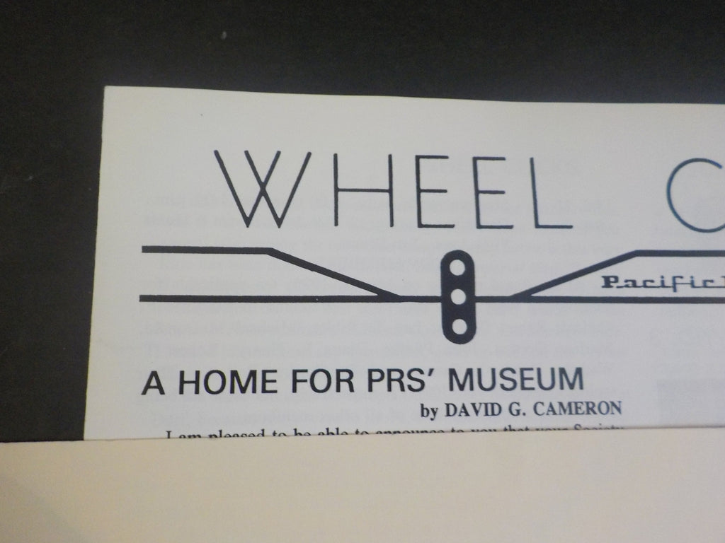 Wheel Clicks 1995 June Pacific Railroad Society A Home for PRS Museum ...