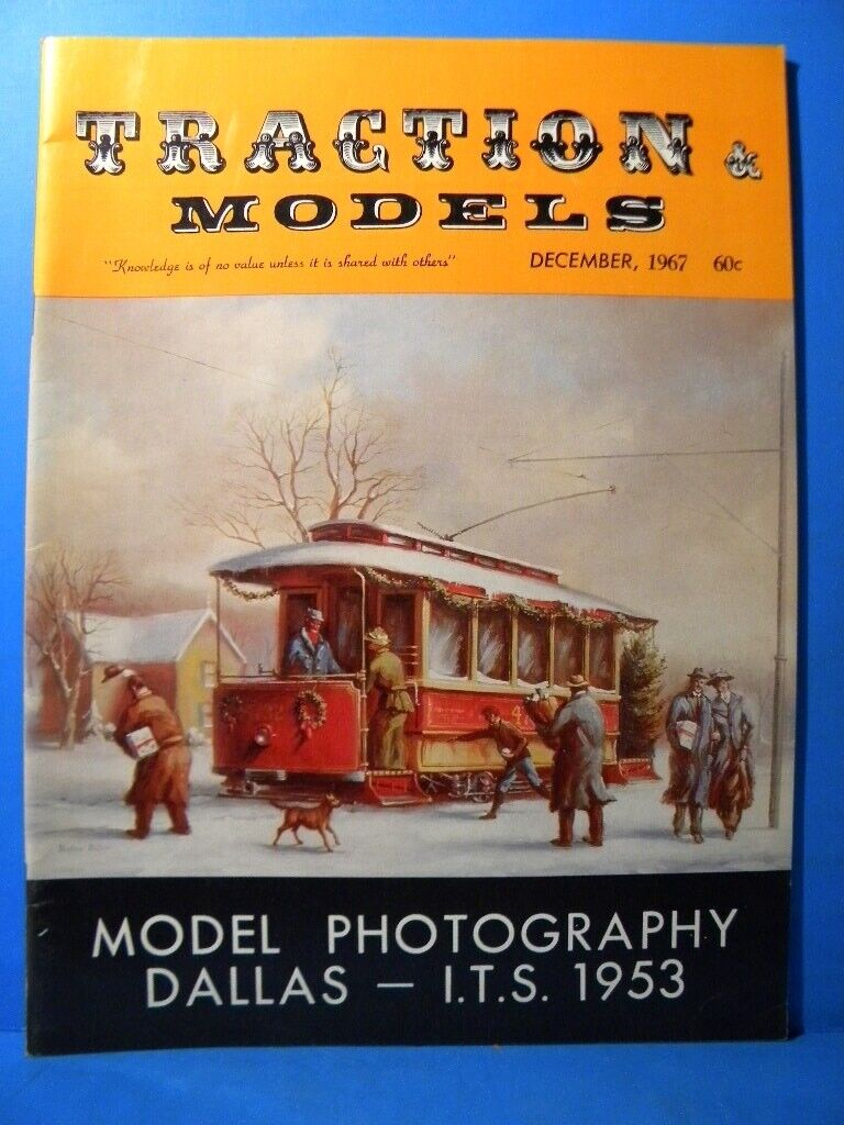 Traction & Models 1967 December Model Photography Dallas ITS 1953 ...