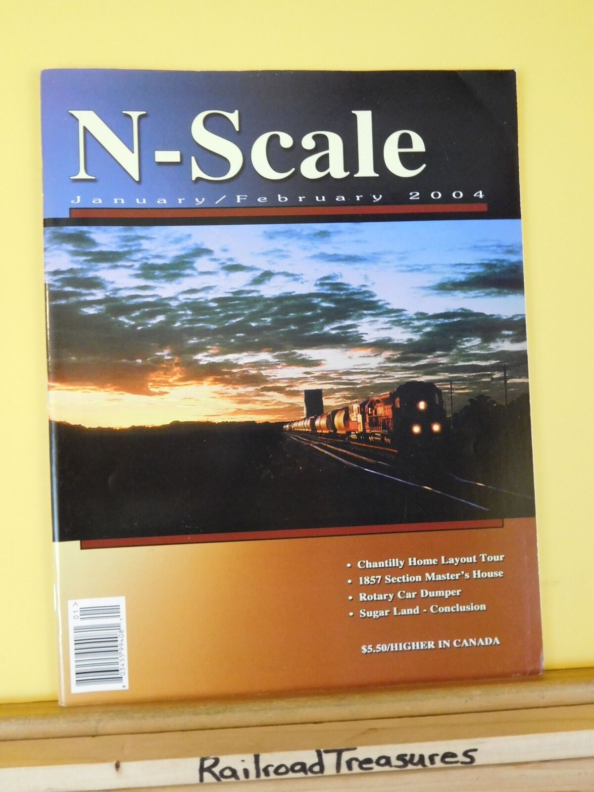 N Scale Magazine 2004 Jan Feb Rotary Car Dumper Lumber Carrying Loads ...