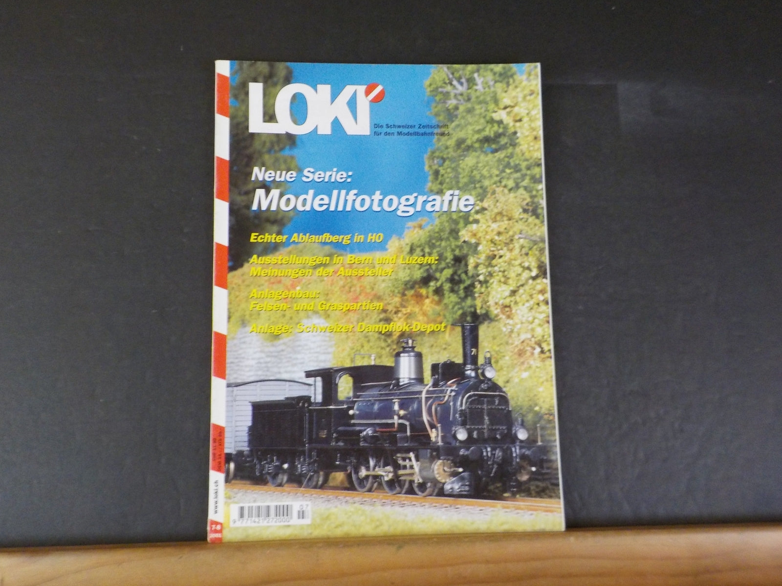Loki Magazine 2001 7/8 Modellfotografie Ausstellungen in Bern und Luze ...