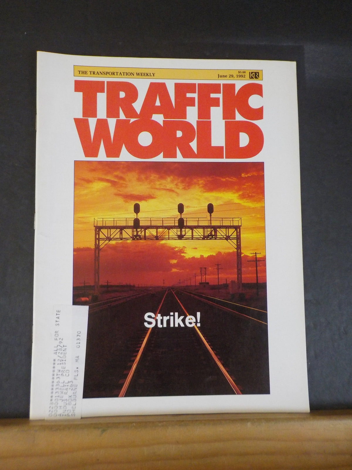 Traffic World 1992 June 29 No 13 Vol 230 Whole No 4443 Transportation ...