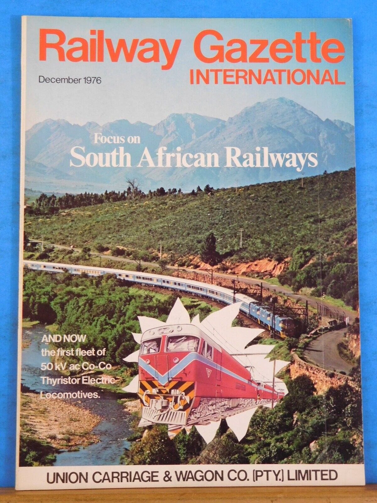 Railway Gazette 1976 December International South Africa Railways ...