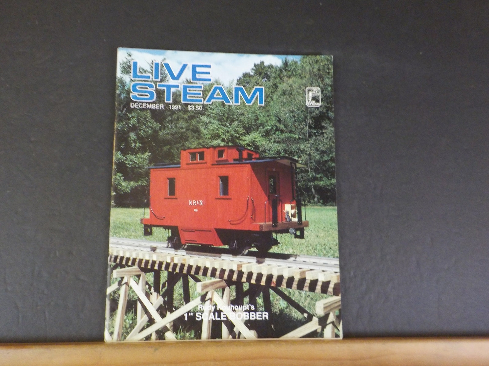 Live Steam Magazine 1991 December Logging Skidder/Loader Engine Balanc ...